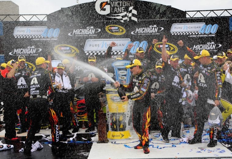 Top 10 lap leaders at Michigan International Speedway | NASCAR