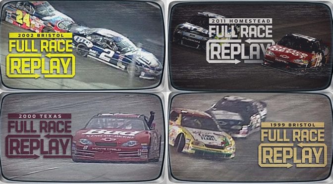 Classic Race Replays of the sport's most iconic races | NASCAR