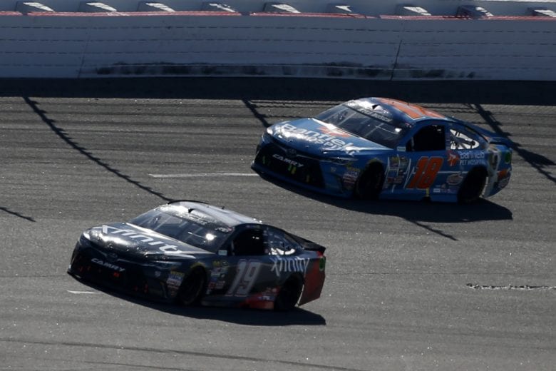NASCAR teammates tangle on last-lap passes over time | NASCAR
