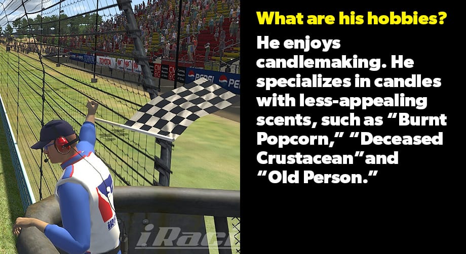 @nascarcasm exclusive interview: The iRacing Flag Man | NASCAR