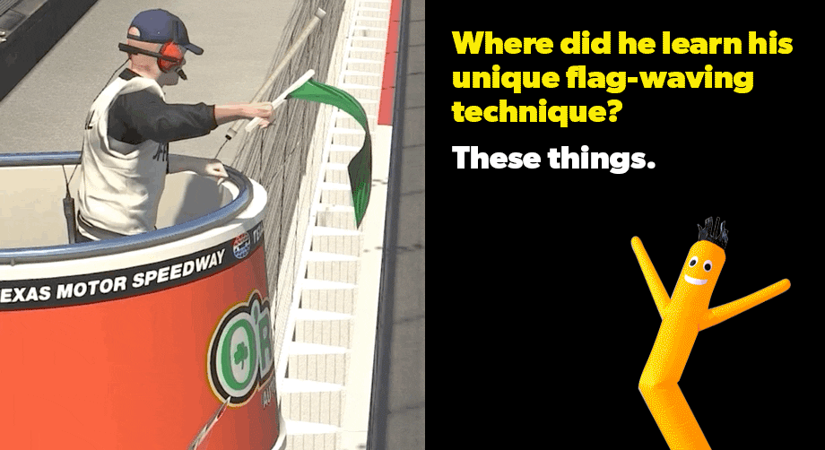 @nascarcasm exclusive interview: The iRacing Flag Man | NASCAR