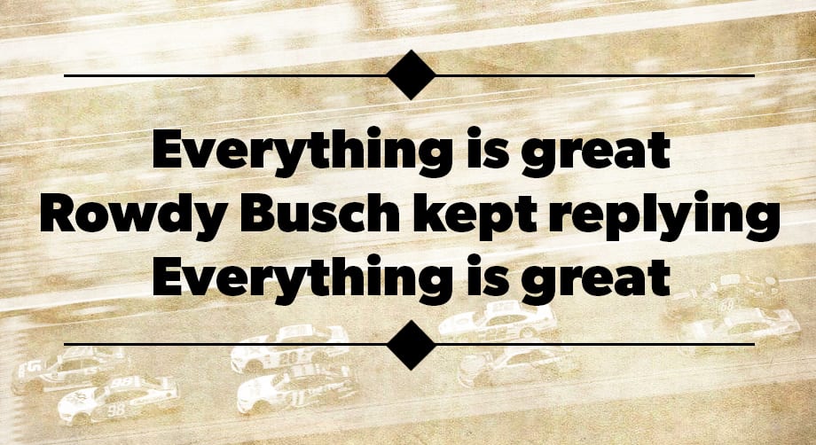 @nascarcasm: NASCAR haikus for National Haiku Day | NASCAR