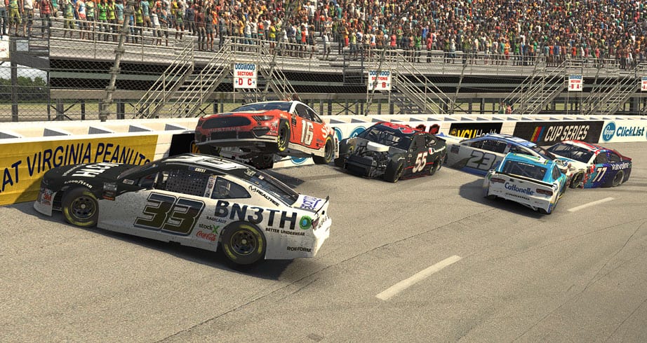 The 'Big One' strikes late at Richmond Raceway | NASCAR