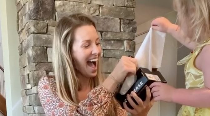 Dale Jr. surprises wife Amy with baby gender reveal | NASCAR