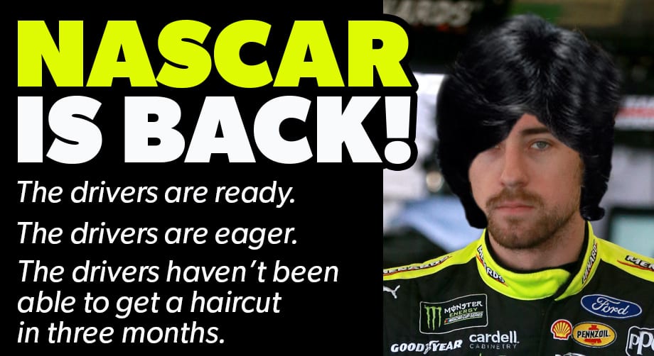 Drivers haven't gotten haircuts for three months | NASCAR