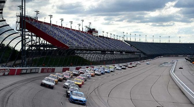 Safety meets the surreal as NASCAR makes unique return | NASCAR