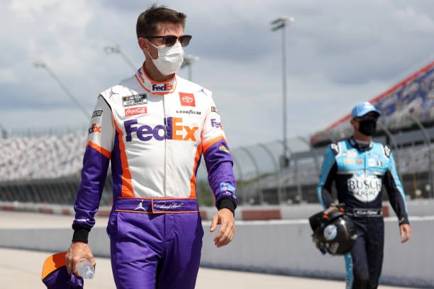 Denny Hamlin drives No. 11 Toyota Camry to fifth-place finish at ...