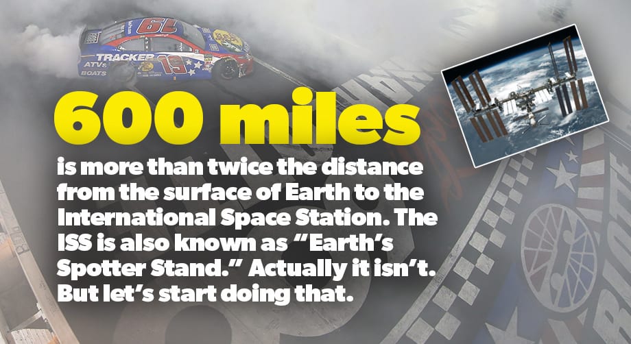 @nascarcasm: How far is 600 miles? Some perspective | NASCAR