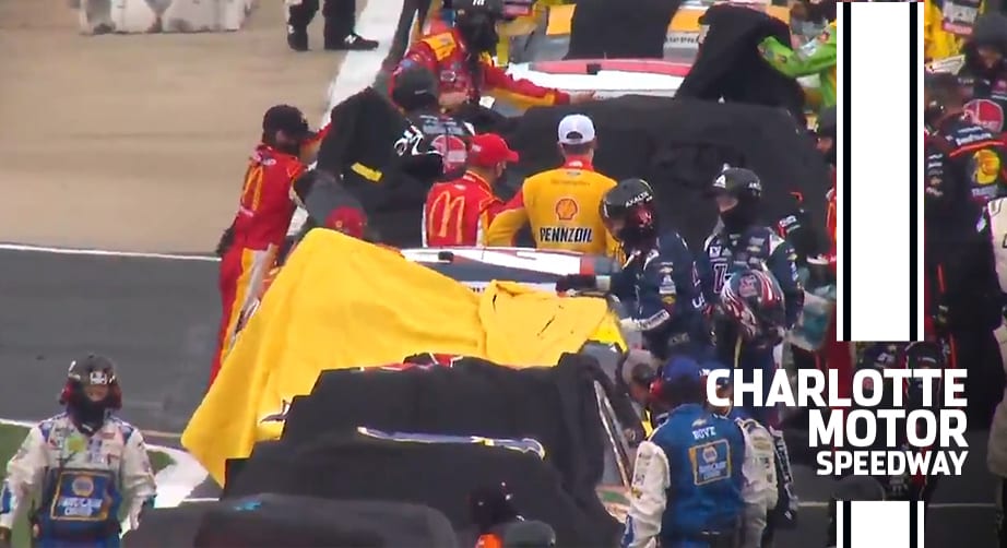 Rain temporarily halts Coca-Cola 600 | NASCAR