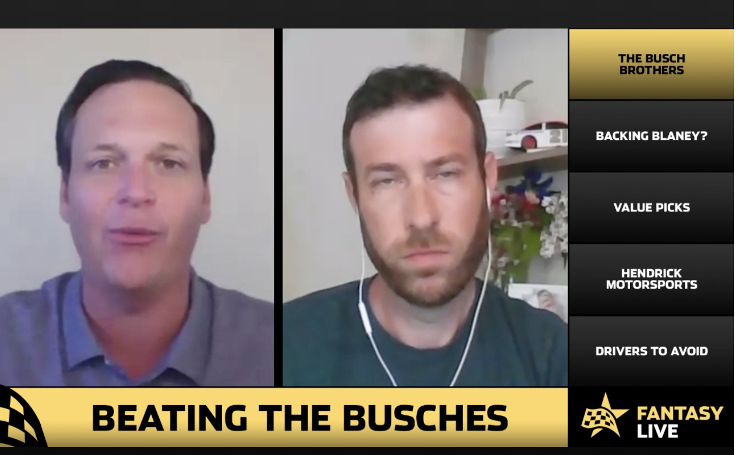 Fantasy: Start with the Busch brothers; back Blaney, too? | NASCAR