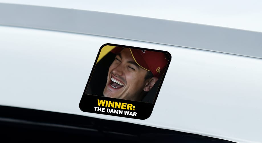 @nascarcasm: Other stickers that should be on race cars | NASCAR