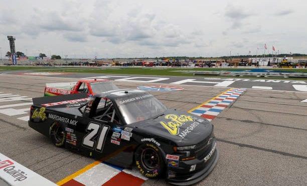 Zane Smith drives No. 21 Chevrolet Silverado to fifth-place finish at ...