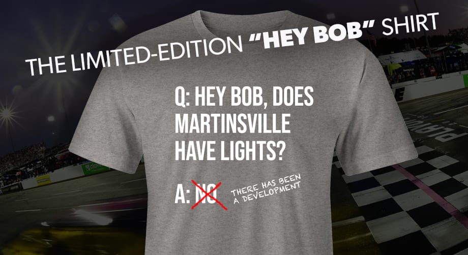 Exclusive, fake merch from Martinsville night race | NASCAR