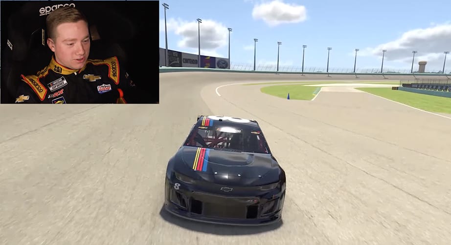 Tyler Reddick breaks down laps around Miami on iRacing | NASCAR