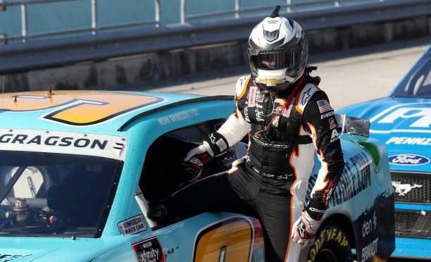 Noah Gragson drives No. 9 Chevrolet Camaro to third-place finish at ...