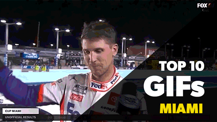 Top 10 GIFs: Homestead-Miami Speedway | NASCAR