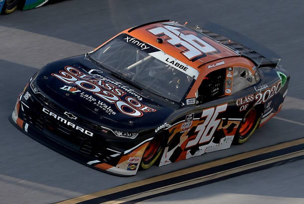 Alex Labbe drives No. 36 Chevrolet to ninth-place finish at Talladega ...