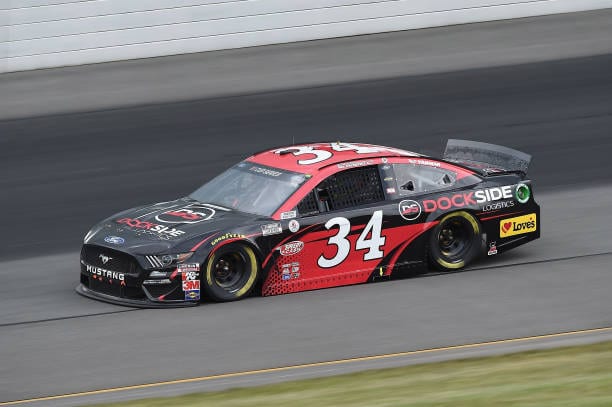 Michael McDowell drives No. 34 Ford Mustang to eighth-place finish at ...