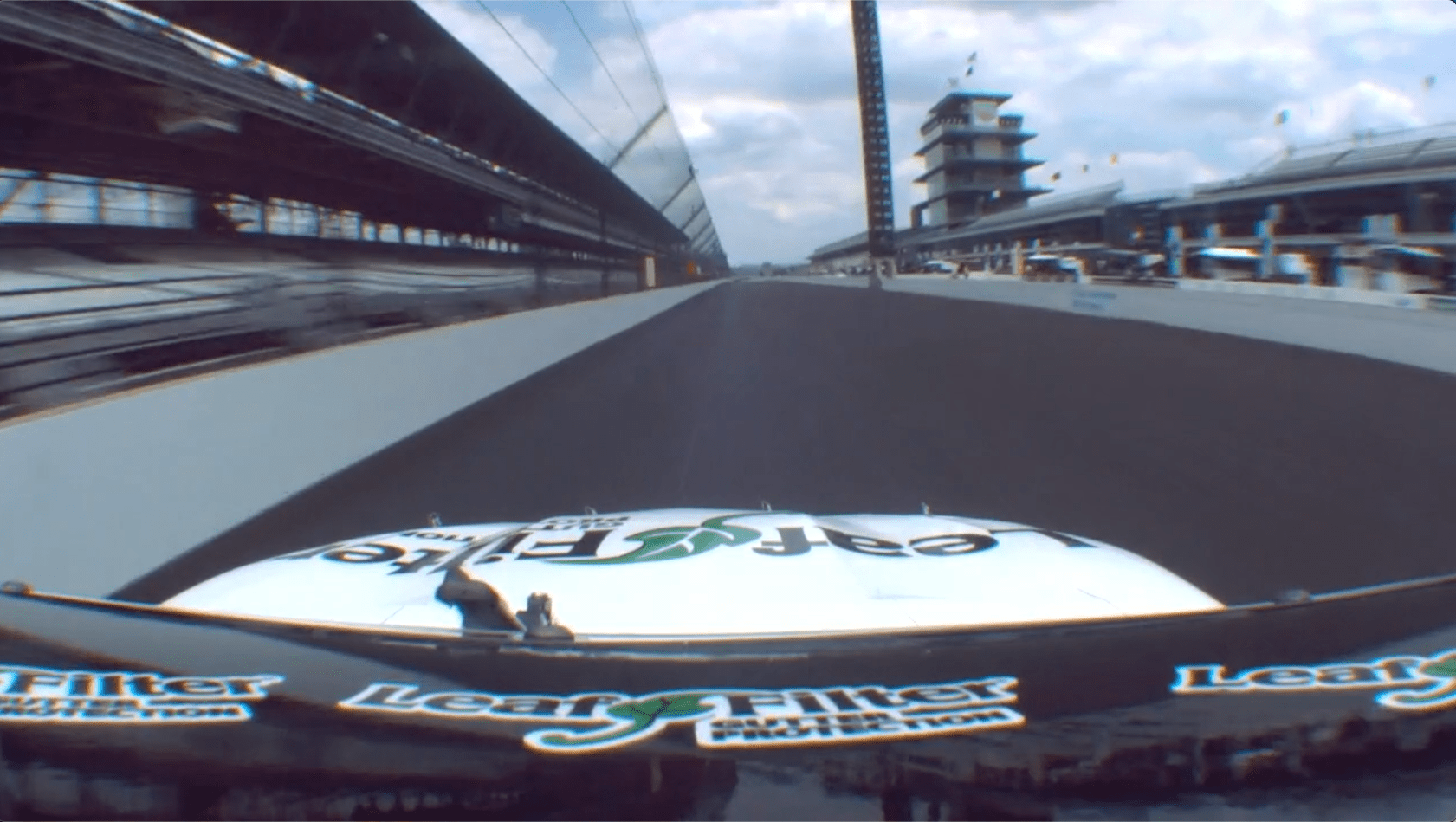 Watch Justin Haley rip a fast lap around Brickyard road course | NASCAR