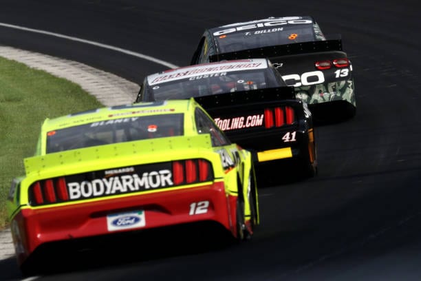 Cole Custer drives No. 41 Ford Mustang to fifth-place finish at ...