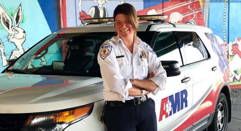 American Medical Response workers on front lines in NYC | NASCAR