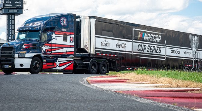 Mack Trucks haulers honor NASCAR Salutes campaign | NASCAR