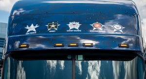 Mack Trucks haulers honor NASCAR Salutes campaign | NASCAR