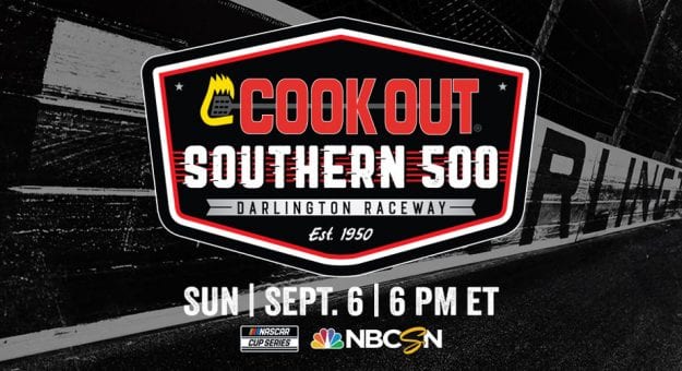 Cook Out, Darlington Raceway partner on entitlement for Southern 500