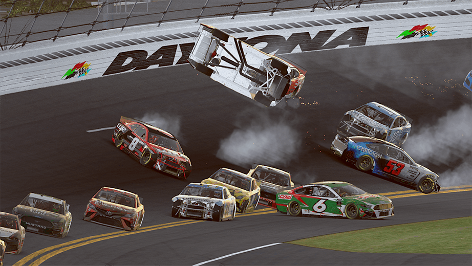 Big wreck: Cars airborne in Coca-Cola Series race at Daytona | NASCAR