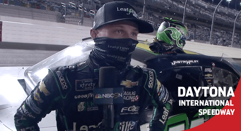 Haley after teammate battle, Daytona win: 'Just got lucky' | NASCAR