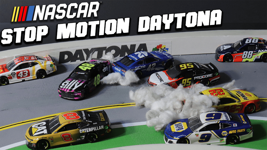 Reddick's bad block and Willy B's win in stop motion | NASCAR