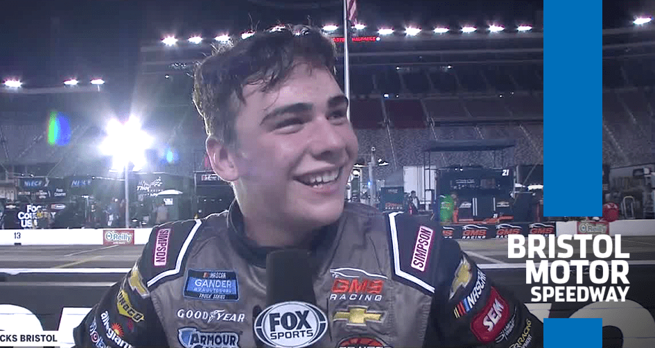 Sam Mayer after Bristol win: 'I love this place' | NASCAR