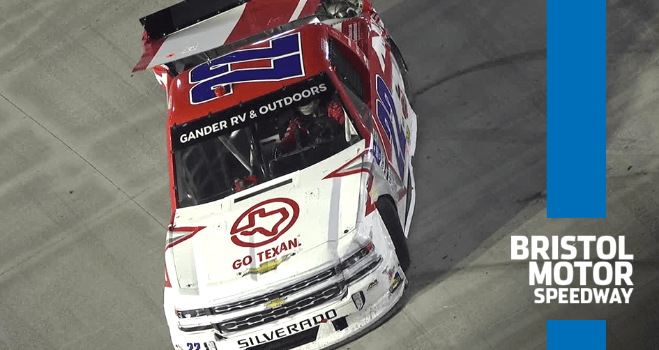 Austin Wayne Self wasn't clear of Austin Hill, hits wall at Bristol ...