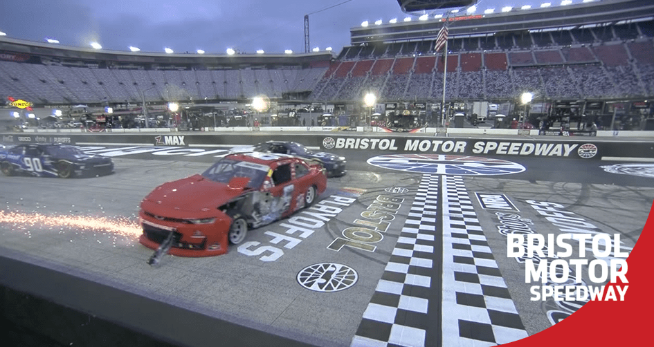 Big crash on Bristol frontstretch in Xfinity Series race | NASCAR