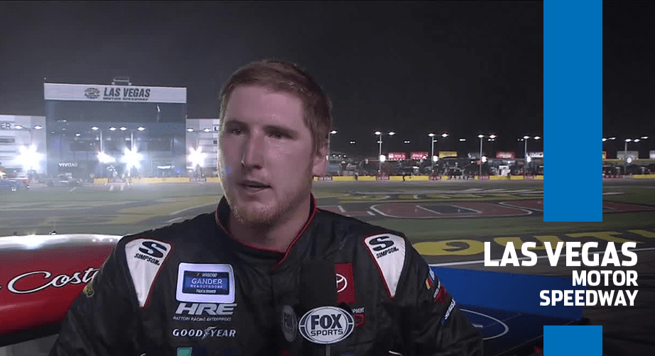 Hill's 'heads-up' battle cry pays off with Vegas win | NASCAR