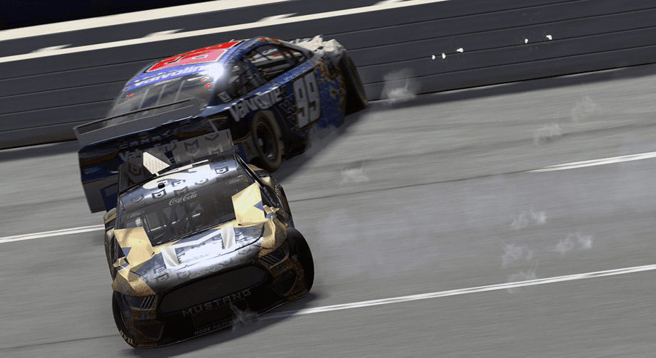 'Big One' breaks out late at virtual Talladega| NASCAR
