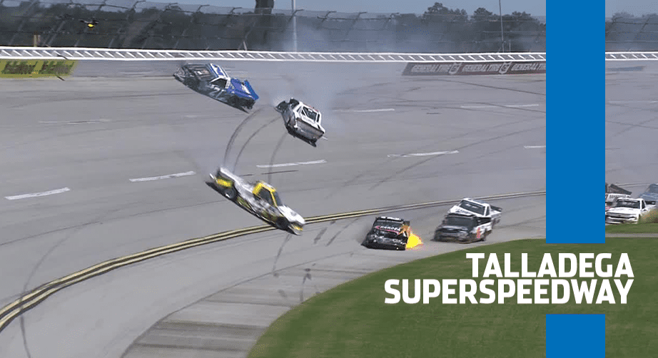 'Big One' strikes early in Truck race at Talladega | NASCAR