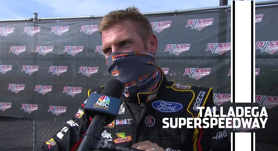Clint Bowyer turns page to Roval after wreck ends Talladega day | NASCAR