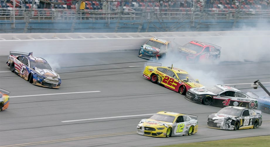 Slow Motion: 'The Big One' unfolds at Talladega | NASCAR