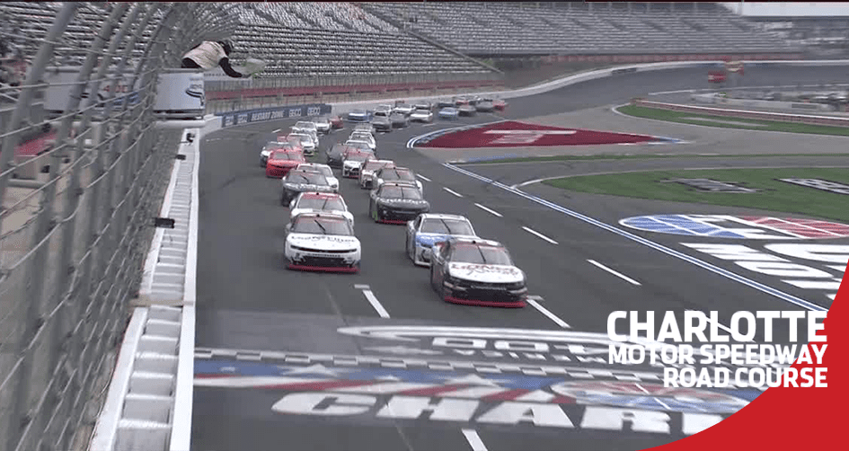 Xfinity series sets sail from a damp Roval | NASCAR