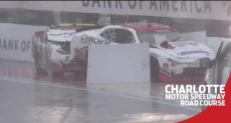 Leaders spin once the Xfinity Roval race goes green | NASCAR