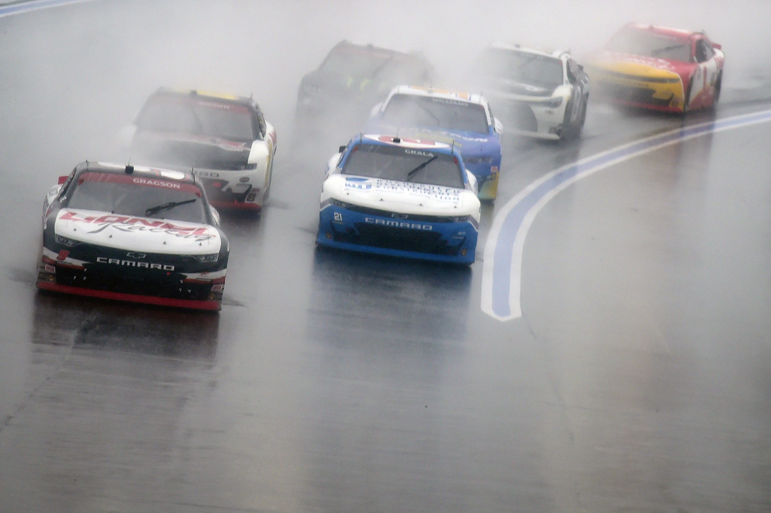 Rain dance: Wet-weather races in NASCAR history | NASCAR