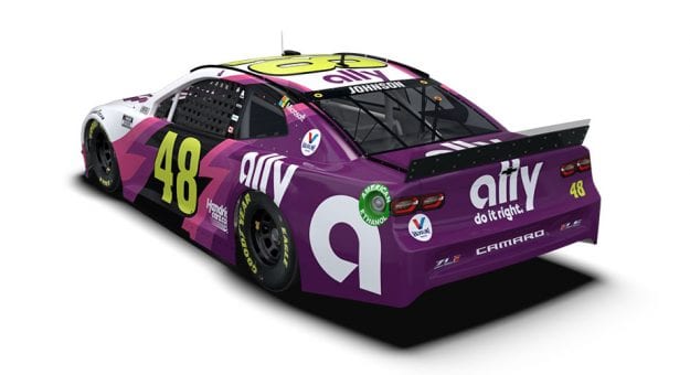 Lefty's dream: Jimmie Johnson's No. 48 design hits Texas | NASCAR
