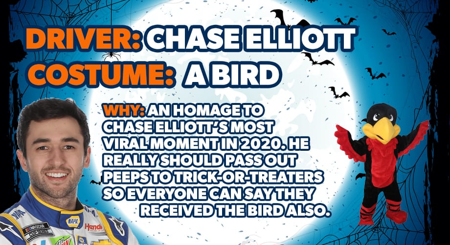 @nascarcasm: Halloween costumes based on your favorite driver | NASCAR
