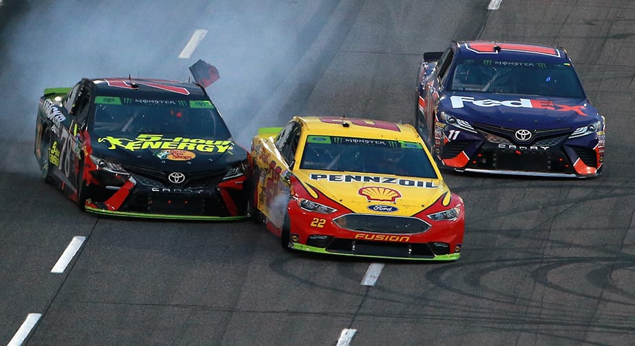 Offense or defense? Cup drivers discuss bump-and-run move | NASCAR