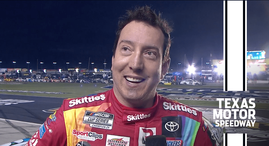 Kyle Busch on late-race nerves: 'It's like winning a championship'