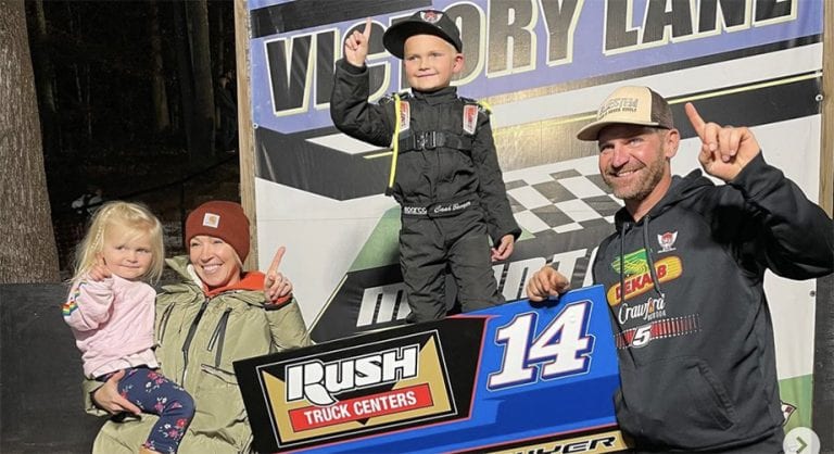 Cash Bowyer wins first go-kart race at 7 years old | NASCAR