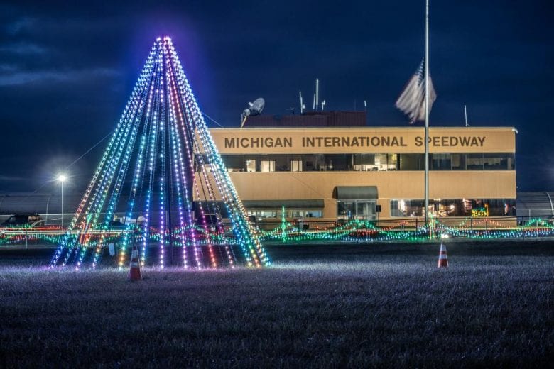 Holiday decorations light up NASCAR tracks | NASCAR