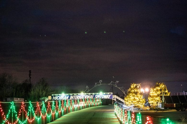 Holiday decorations light up NASCAR tracks | NASCAR