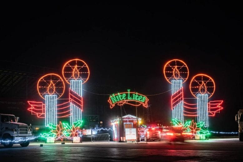Holiday decorations light up NASCAR tracks | NASCAR